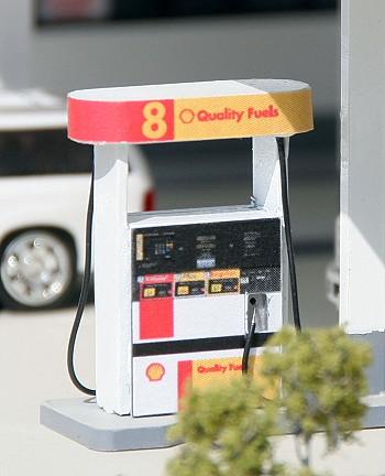 Summit Customcuts SH-001 - Shell Gas Station - HO Scale Kit - Midwest ...