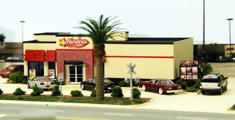 Summit Customcuts HD-001 - Hardees's Restaurant - HO Scale Kit ...