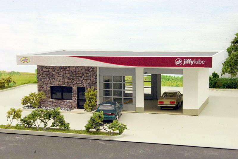 Summit Customcuts JL-001 - Jiffy Lube Auto Service - HO Scale Kit ...
