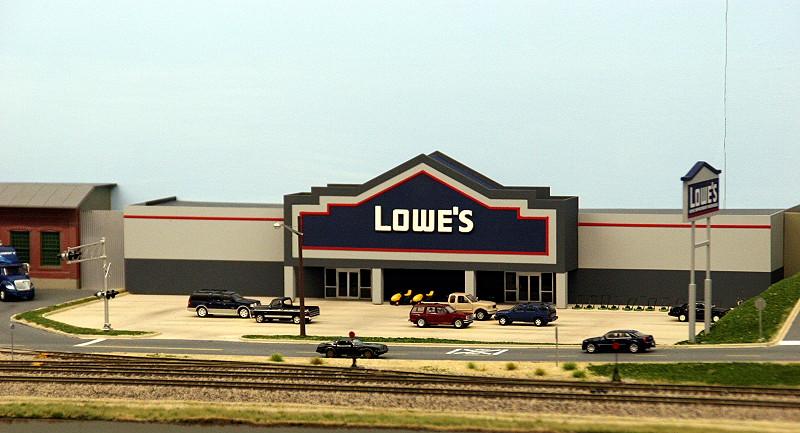 Summit Customcuts LO-001 - Lowe's Backdrop Building - HO Scale Kit ...