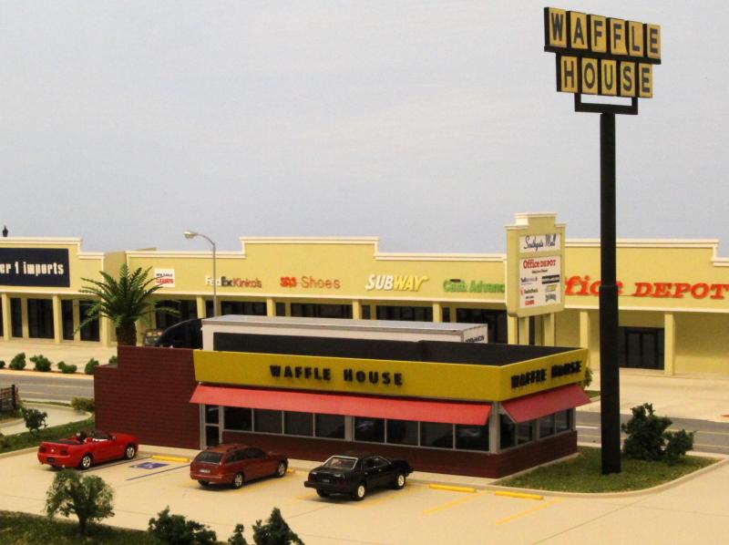 Summit Customcuts WH-001 - Waffle House Restaurant - HO Scale Kit ...