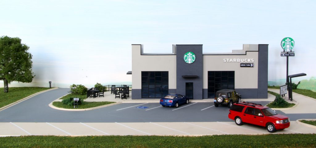 Summit Customcuts ST-001 - Starbucks Coffee - HO Scale Kit - Midwest ...